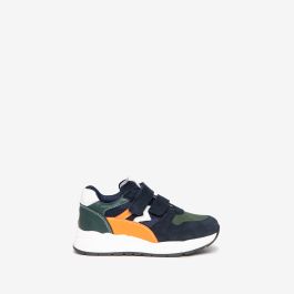 Sneakers Bambina Nero Giardini Pelle - Con Zip E Platform Bicolore ...